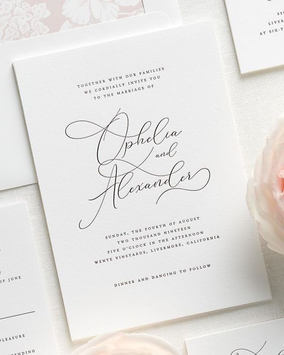Wedding Invitation Wording: Know Your Choices - Poptop Events Guide