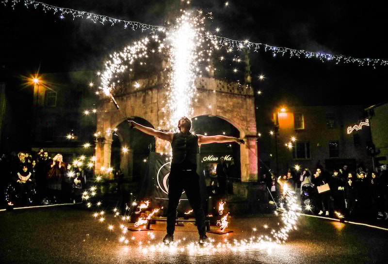 fire show - Poptop Event Planning Guide