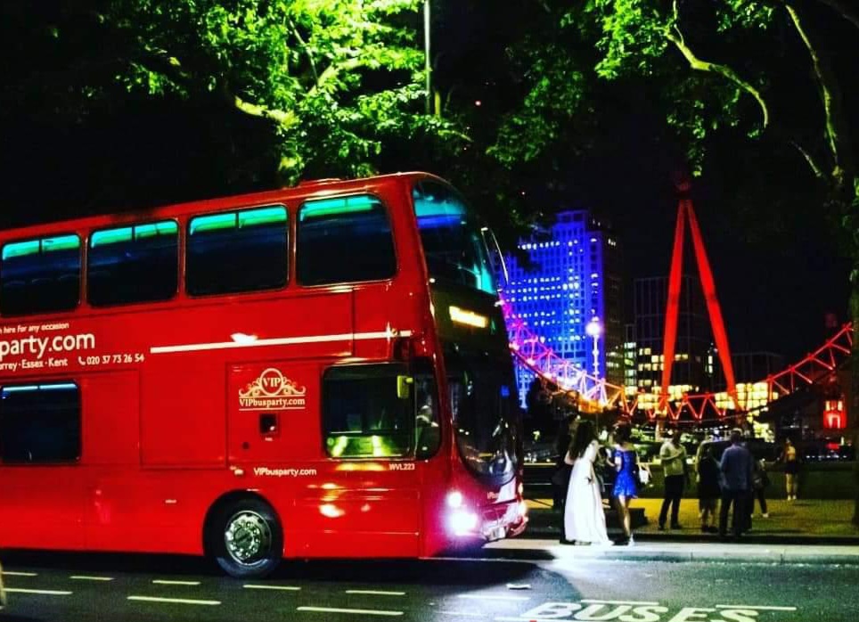 Affordable Party Buses in London for Hire, Instant Prices & Availability